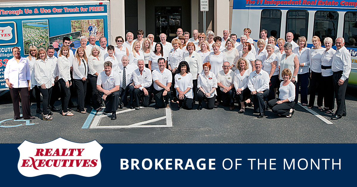 Realty Executives in the Villages Receives “Brokerage of the Month ...